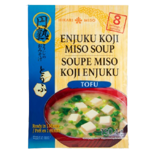 Enjuku Koji Miso Soup Tofu 8 servings (English and French Label) 150.4 g | Hikari Miso