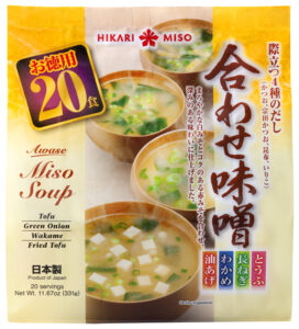 Awase Miso Soup Variety Pack 20 servings 11.67 oz (331 g) | Hikari Miso