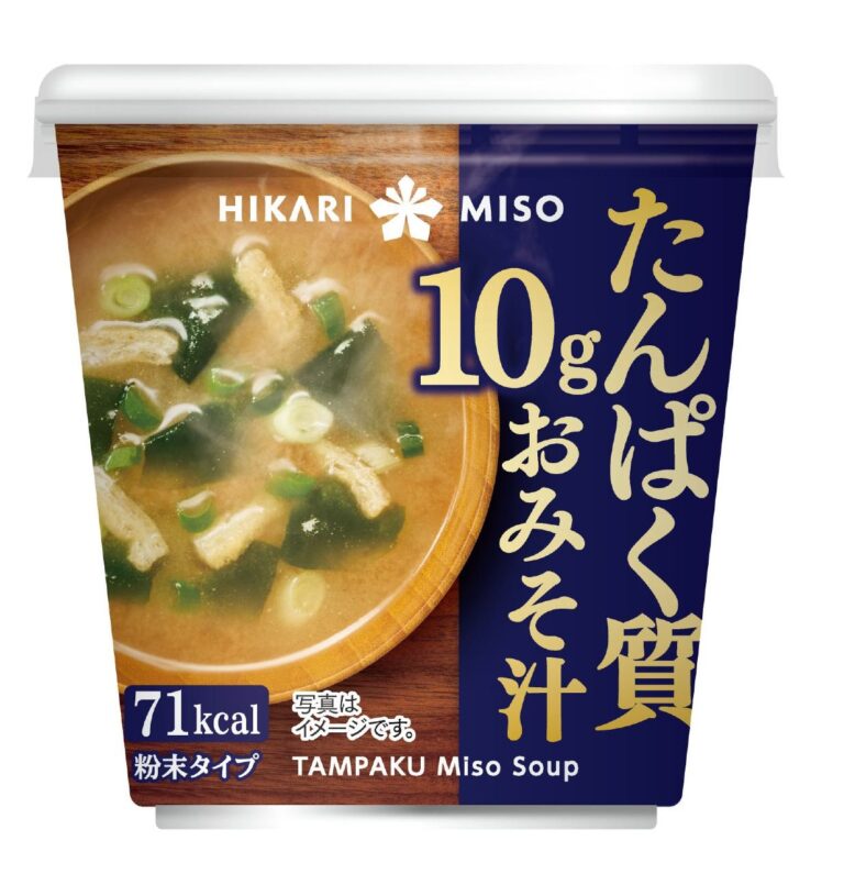 NEW “TAMPAKU MISO SOUP”THE PERFECT PROTEIN BOOST | Hikari Miso